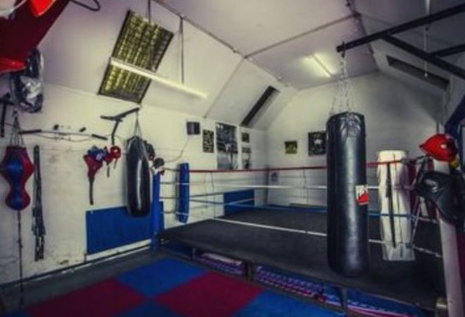 North London Boxing Club ring